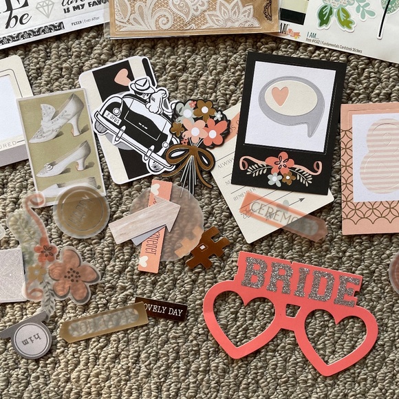 Paper Source | Office | Huge Wedding Sticker Accessories Lot Stickers ...